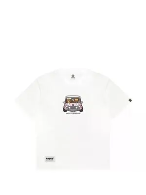 AAPE BY *A BATHING APE Print T-shirt - White