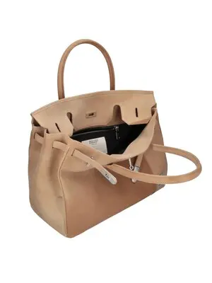 ANOTHER CHANCE Medium Denim Tote