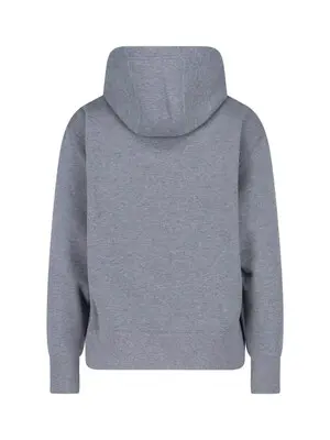 Loro Piana Banyan" Hooded Sweatshirt - Gray