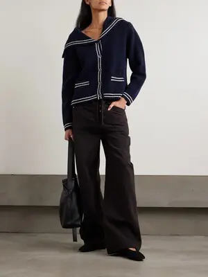 &daughter Saoirse Sailor Striped Cardigan