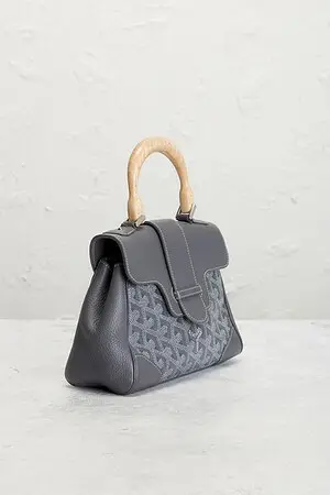 Goyard Mini Saigon Handbag - Grey
