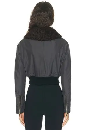 Alaïa Aviator Jacket