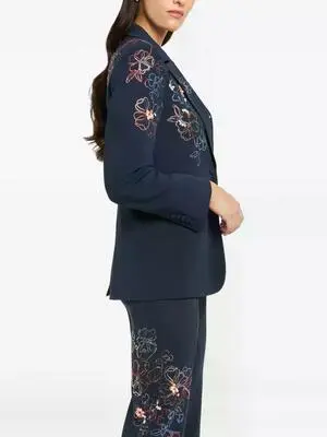 Cinq À Sept Floral-detail Blazer