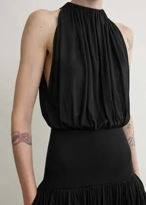 TOTEME Viscose Gathered Occasion Dress