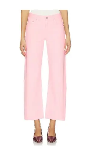 Women's Bowed Straight-Leg Jeans