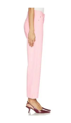 PISTOLA Lexi Mid Rise Bowed Straight Jeans