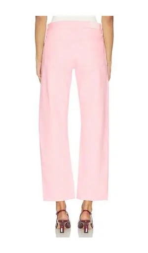PISTOLA Lexi Mid Rise Bowed Straight Jeans