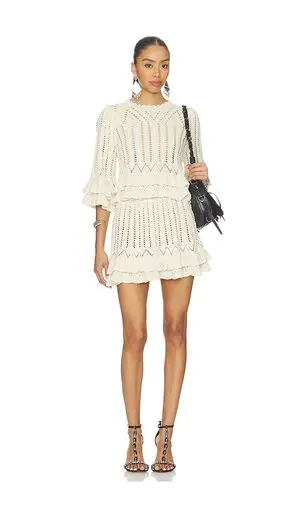 Isabel Marant Étoile Norma Ruffle Hem Knit Sweater