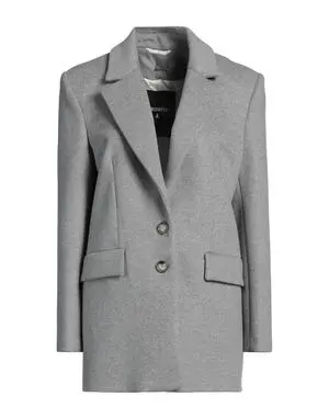 Patrizia Pepe Single-breasted Flannel Blazer