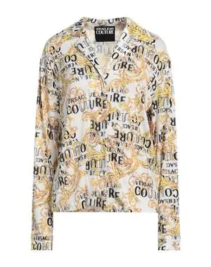 Versace Printed Shirt With Lapel Collar
