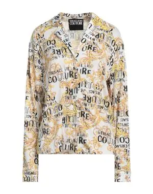 Versace Printed Shirt With Lapel Collar