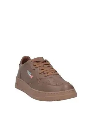 AUTRY Leather Low-top Sneakers - Brown