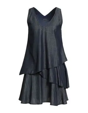 Armani Exchange Mini Flared Lyocell Dress