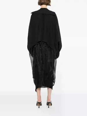 GAZ DE LIN Shirred Coat