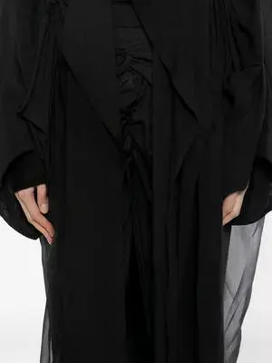 GAZ DE LIN Shirred Coat
