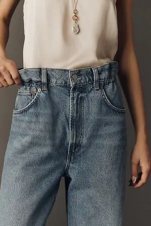 AGOLDE Lyonne High-rise Wide-leg Jeans - Outbreak