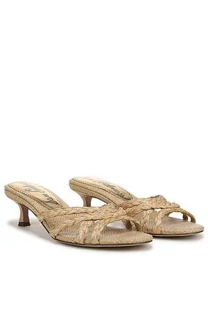 Sam Edelman Strappy Kitten Heel Sandals - Neutral