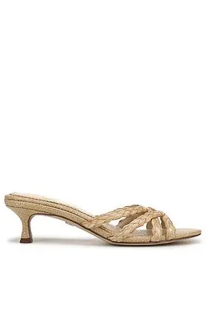 Sam Edelman Strappy Kitten Heel Sandals - Neutral