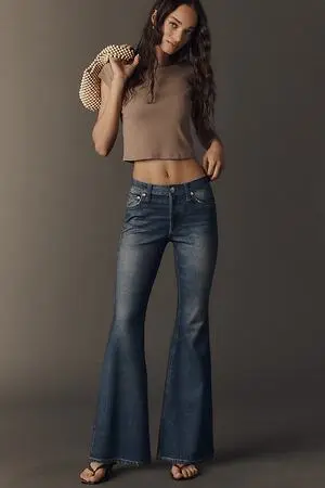Rag & Bone Miramar Ponte Flare Jeans Cosmo