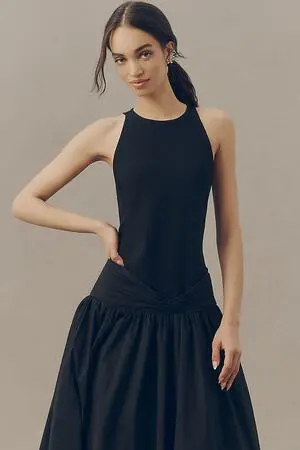 Bhldn Drop-waist Maxi Dress