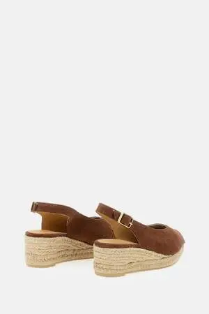 CastaÑer Dosalia Wedge Espadrilles - Brown
