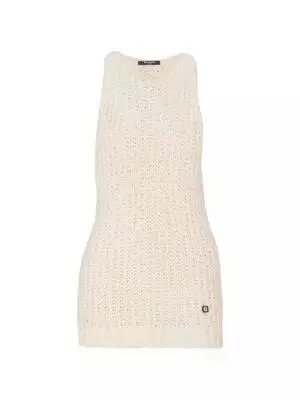 Balmain Logo-detail Vest