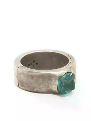 PARTS OF FOUR Sistema Crystal Ring - Silver
