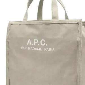 A.p.c. Recuperation Tote Bag - Light Grey
