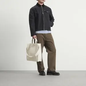 A.p.c. Recuperation Tote Bag - Light Grey