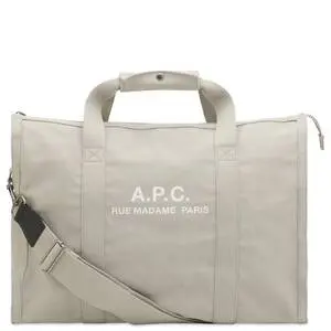 A.p.c. Recuperation Gym Bag - Light Grey