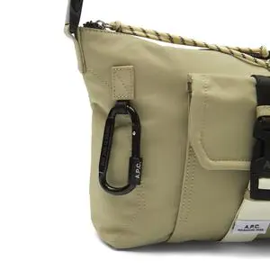 A.p.c. Trek Cross Body Bag - Mastic