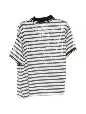 PUSHBUTTON Striped Polo Shirt