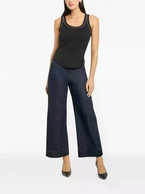 Cinq À Sept Embellished Tank Top - Black