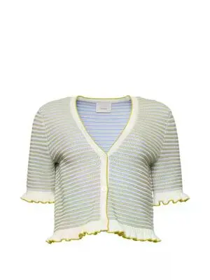 Cinq À Sept Clem Ruffled Cardigan