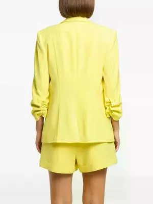 Cinq À Sept Khloe Crepe Blazer - Yellow