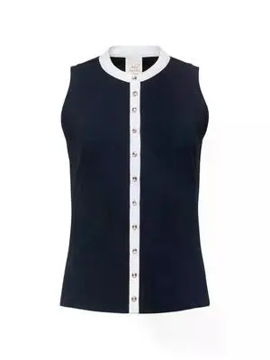 Cinq À Sept Beverly Buttoned Sleeveless Shirt