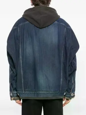 Mihara Yasuhiro Hooded Denim Jacket