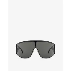 Loewe Speed Shield Metal Sunglasses - Black
