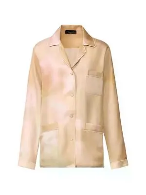 Fabiana Filippi Pocket Tie-dye Top - Neutrals