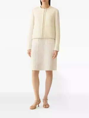 Fabiana Filippi Quilted Jacket - Neutrals