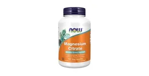 NOW FOODS Magnesium Citrate - White Background