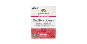NOW FOODS Righteous Raspberry Tea - No Color