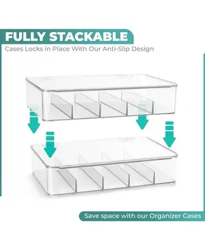 SORBUS 2-piece Stackable Sunglass Holder
