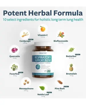HEALTHS HARMONY Respiratory Support Blend Capsules