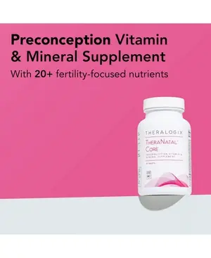 THERALOGIX Theranatal Core Preconception Vitamin Supplement -90-day Supply - Open Miscellaneous