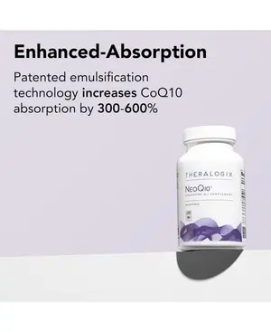 THERALOGIX Neoq10 High Absorption Coenzyme Q10 Supplement
