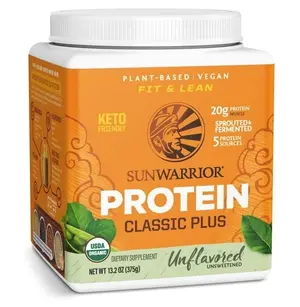 SUNWARRIOR Classic Plus Protein Powder - No Color