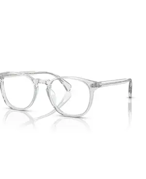 Oliver Spencer Round Full Rim Eyeglasses - Crystal