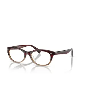 Oliver Spencer Dezerai Eyeglasses - Red Tortoise Gradient