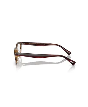 Oliver Spencer Dezerai Eyeglasses - Red Tortoise Gradient